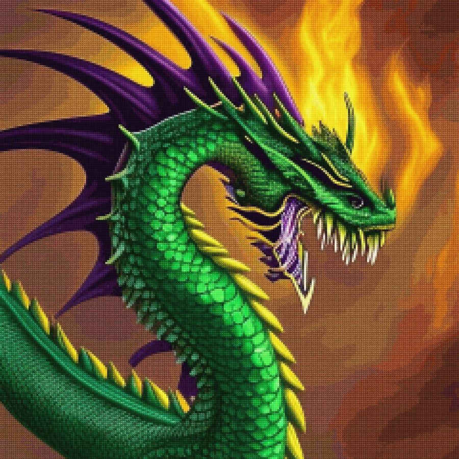 Dragon Diamond Painting Kits – Diamond Art World Kits