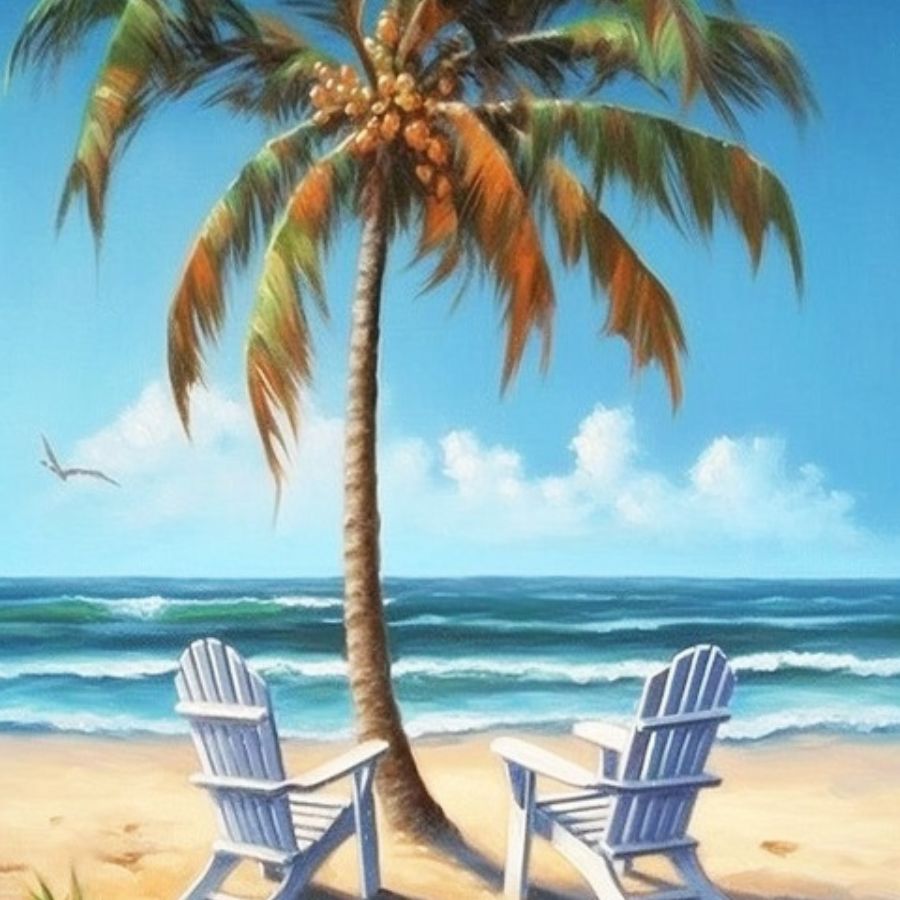 Ocean & Beach Diamond Painting Kits – Diamond Art World Kits