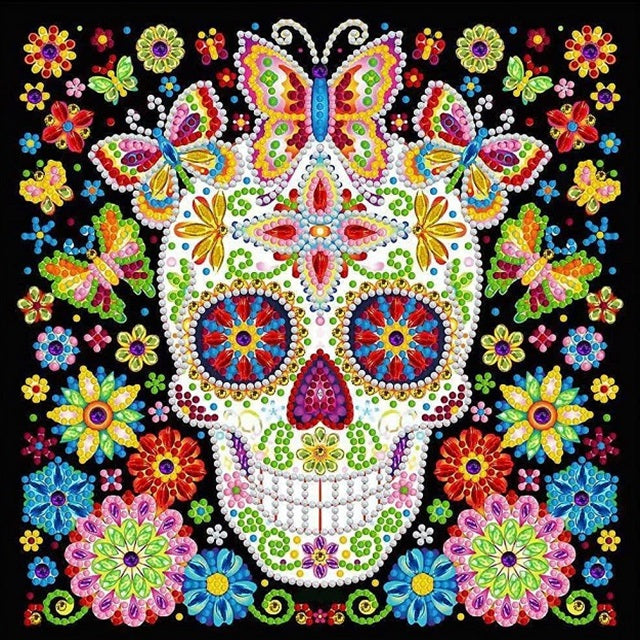 Skull Diamond Paintings - Diamond Art World – Diamond Art World Kits