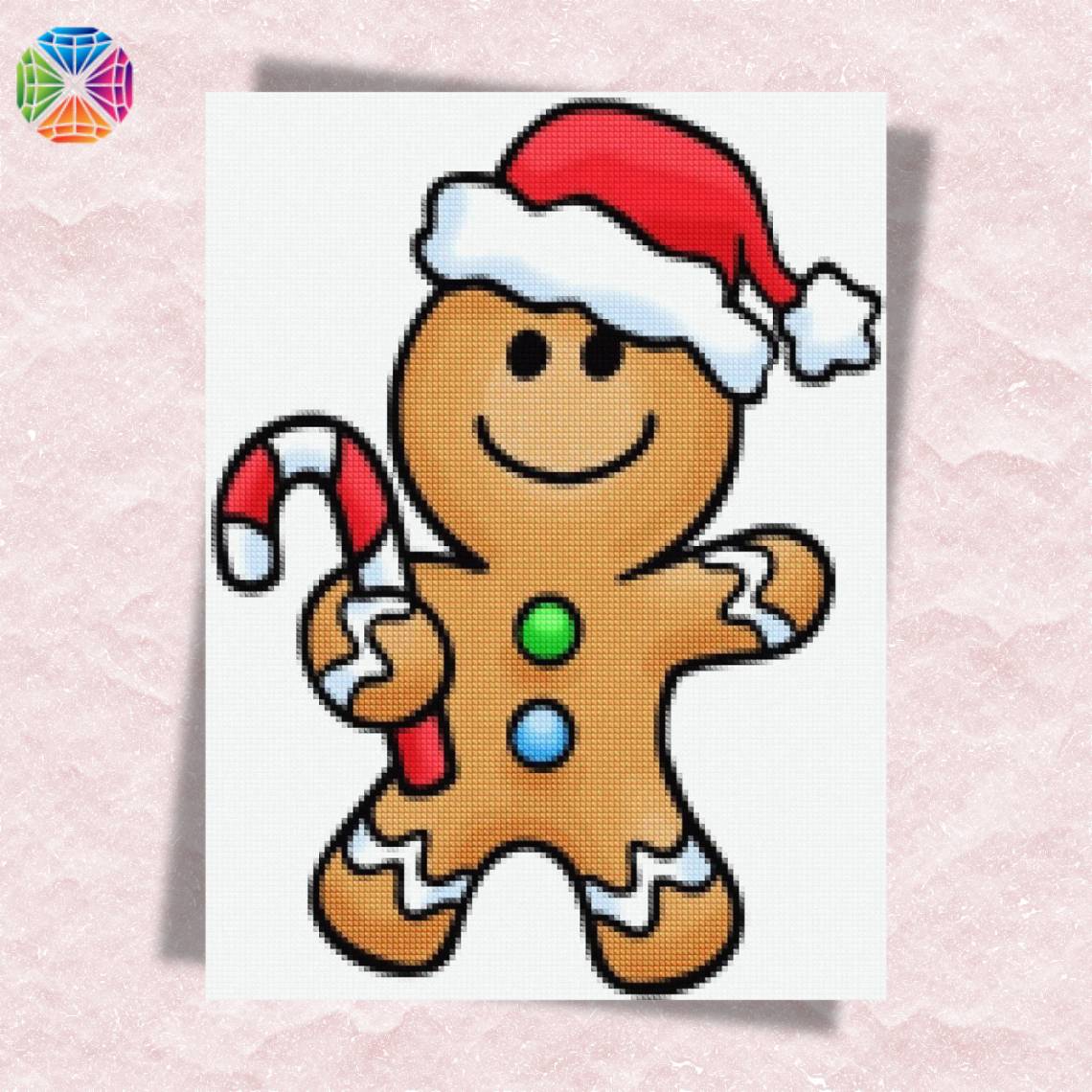Christmas Gingerbread Diamond Paint | Diamond Paint Kit For Kids ...