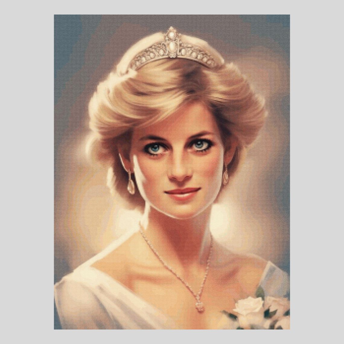 Princess Diana - Diamond Painting – Diamond Art World Kits