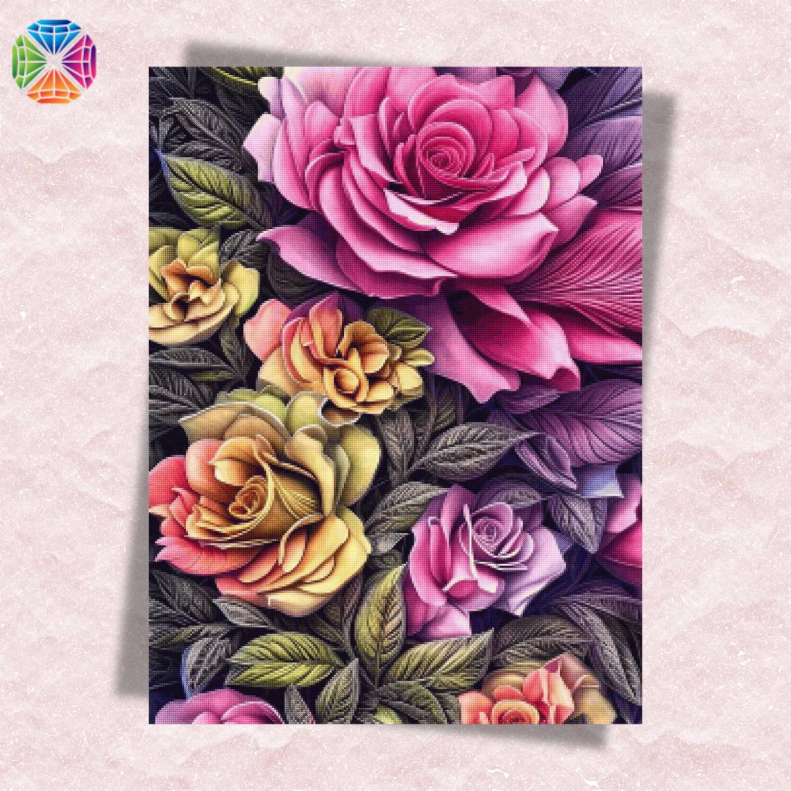 Rose Diamond Painting Kits – Diamond Art World Kits