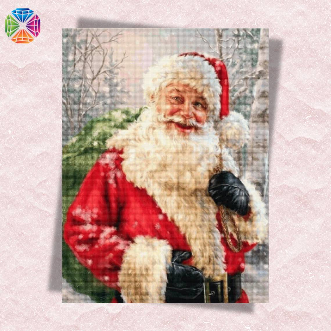 Santa Claus - Diamond Art World – Diamond Art World Kits