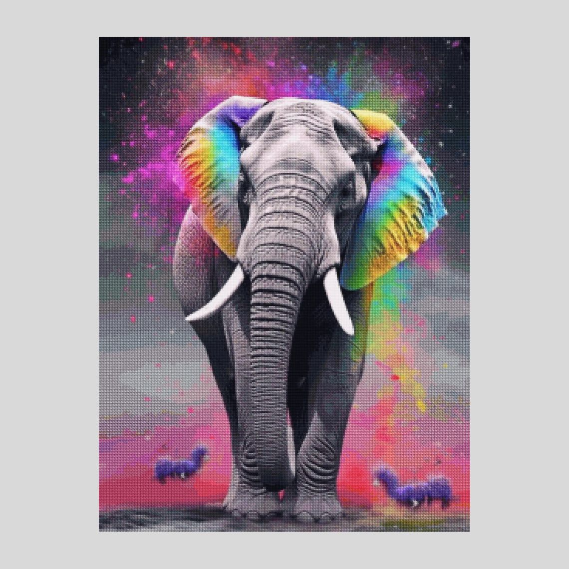 Elephant Diamond Paintings - Diamond Art World – Diamond Art World Kits