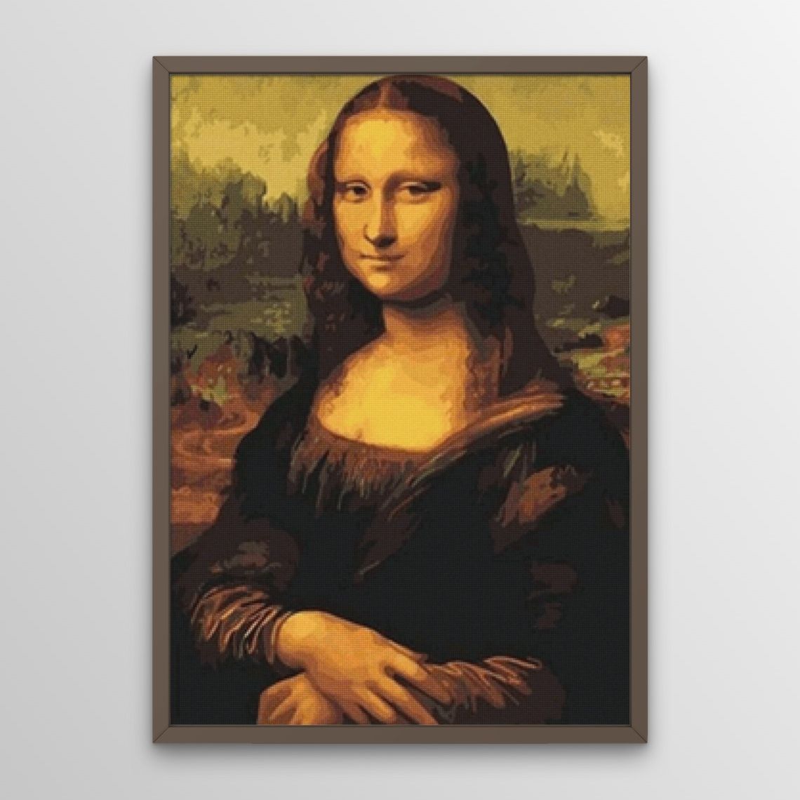 Da Vinci - Mona Lisa Diamond Painting – Diamond Art World Kits